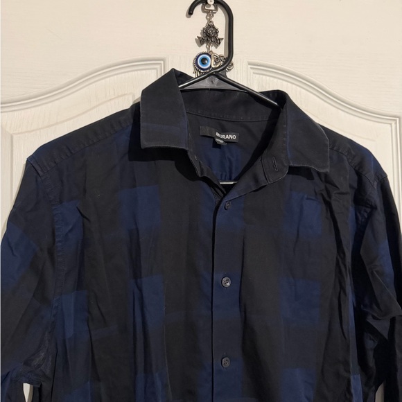 Murano | Shirts | Murano Navy And Black Shirt | Poshmark